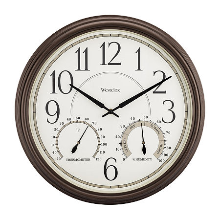 Click here for Westclox 20 Indoor/Outdoor Wall Clock  One Size  B... prices