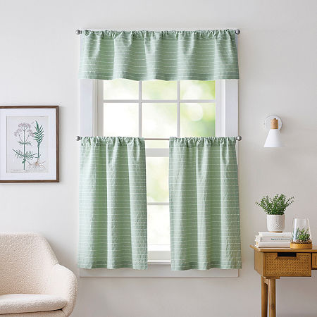 Click here for CURTIANWORKS Bridge Rod Pocket Tailored Valance  O... prices
