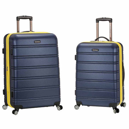 Rockland 2-Pc. Hardside Luggage Set - Navy