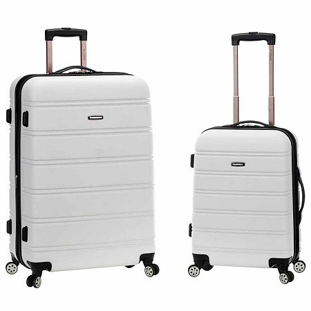 Rockland 2-Pc. Hardside Luggage Set - White