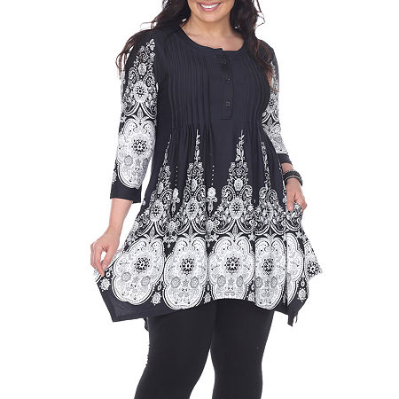 Click here for Plus Size White Mark Shift Dress prices