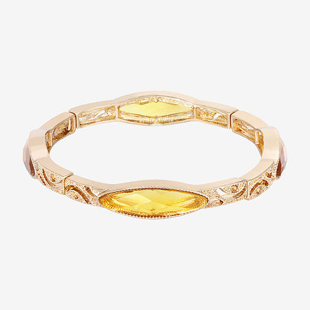 Click here for 1928 Gold-Tone Womens Stretch Bracelet  One Size... prices