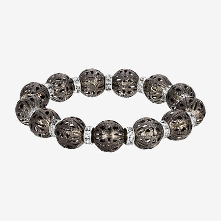 Click here for 1928 Womens Crystal Stretch Bracelet  One Size  Bl... prices