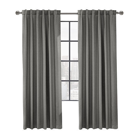 Thermaplus(tm) Baxter Back Tab Curtain Panel
