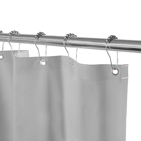 Click here for Kenney Shower Curtain Liner  One Size  Gray prices