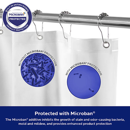 Click here for Kenney Shower Curtain Liner  One Size  Gray prices