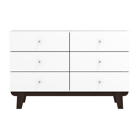 Click here for Kinkaid 6-Drawer Dresser  One Size  White prices
