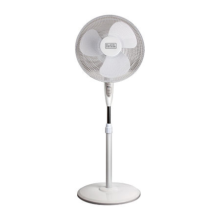 Click here for Black + Decker White 16 Stand Fan With Remote  One... prices