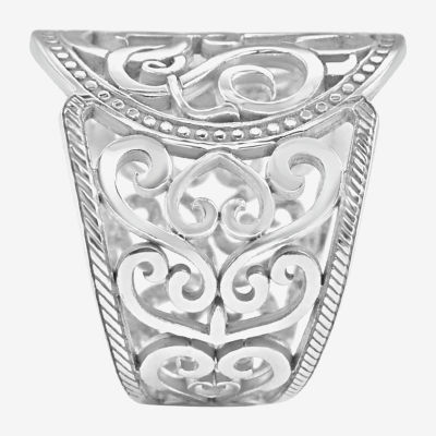 Personalized 18mm Script Monogram Ring-JCPenney