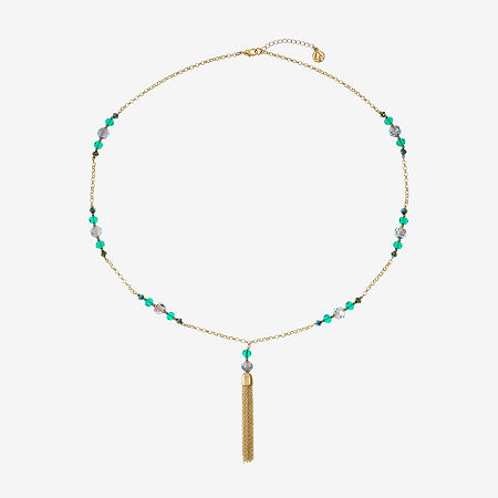 Click here for Liz Claiborne Tassel Womens Round 30 Inch Pendant... prices