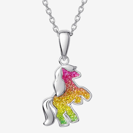 Click here for Made in Italy Girls Sterling Silver 15 Inch Pendan... prices