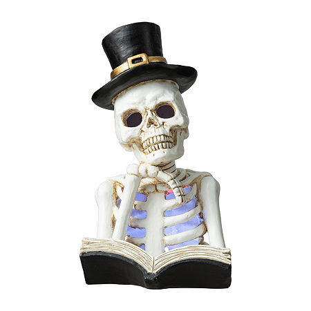 Click here for Glitzhome Lighted Resin Halloween Tabletop Decor... prices