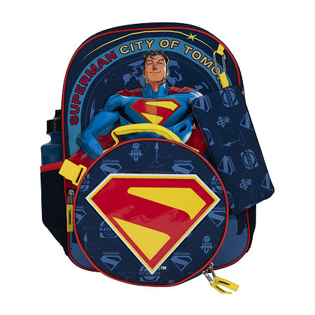 Click here for Licensed 5 Piece Superman Backpack Set with Matchi... prices