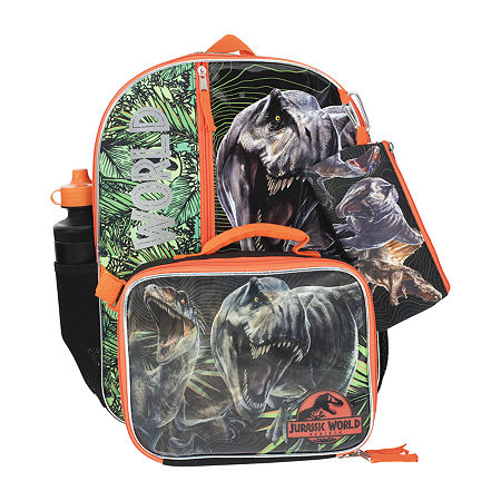 Click here for Licensed 5 Piece Jurassic World Backpack Set with... prices