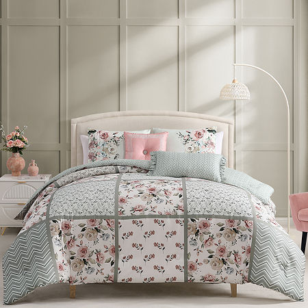 Click here for Bebejan Sage Serenity 5-pc. Reversible Comforter S... prices