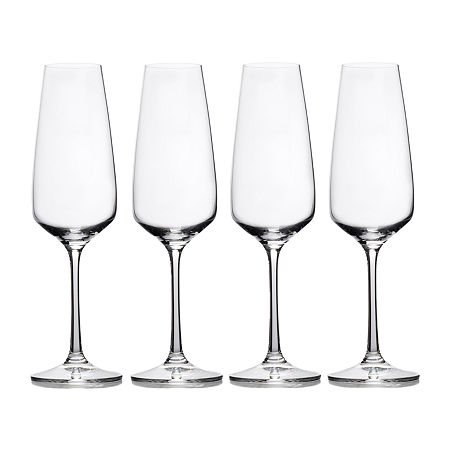 Click here for Mikasa Melody 4-pc. Champagne Flute  One Size  Cle... prices