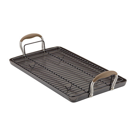 Click here for Anolon Advanced Home Hard Anodized 10X18 Double Bu... prices