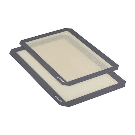 Anolon Advanced 2-pc. Non-Stick Baking Mats  One Size  Gray