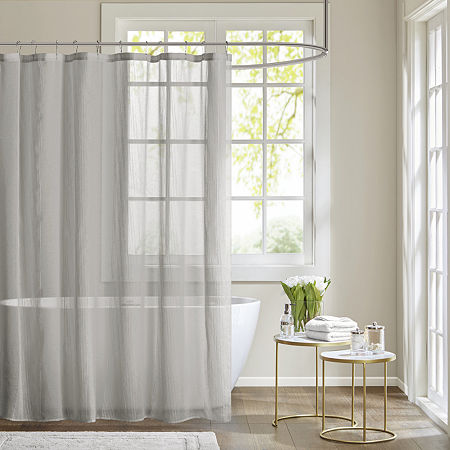 Click here for Madison Park Anna Sheer Shower Curtain  72 x 72 -... prices