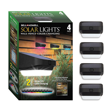 Click here for Bell + Howell Color Changing Solar Fence Lights -... prices