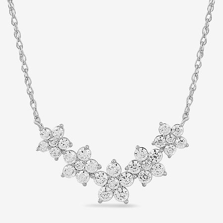 Click here for Diamond Blossom Womens 1 CT. T.W. Lab Grown White... prices