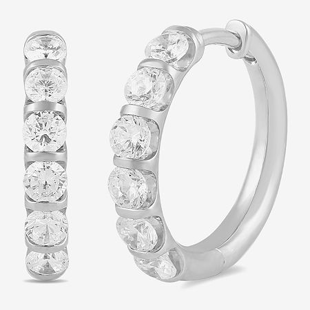 Click here for Womens 1 CT. T.W. Lab Grown White Diamond 10K Whit... prices