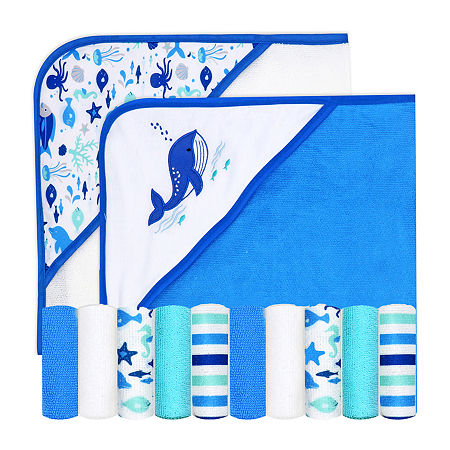 Click here for Buba Baby Boys and Girls 2 Pack Embroidered Hooded... prices