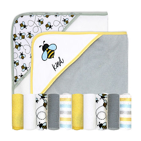 Click here for Buba Baby Boys and Girls 2 Pack Embroidered Hooded... prices