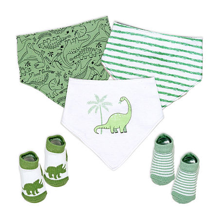 Click here for 3 Stories Trading Company Unisex 5-pc.Bib and Sock... prices
