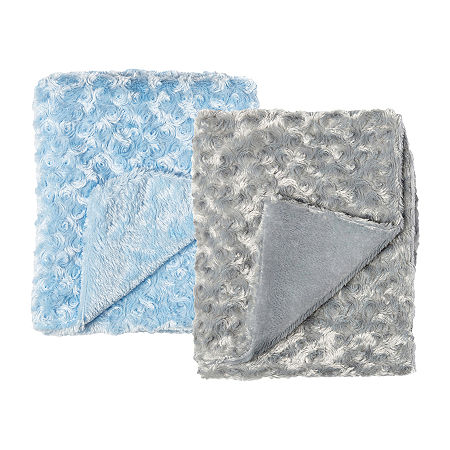 Click here for Tendertyme Baby Boys Curly Plush Baby Blankets  Pa... prices