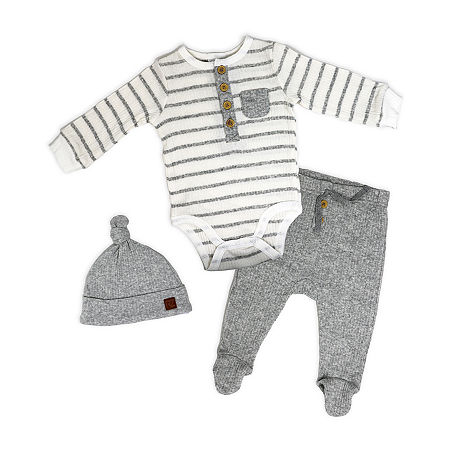 Click here for 3 Stories Trading Company Baby Boys 3-pc. Layette... prices