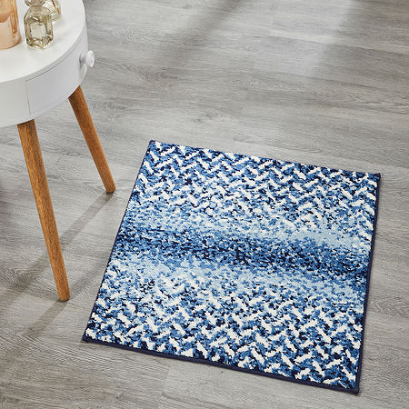 Click here for Better Trends Casablanca Bath Rug  One Size  Blue prices