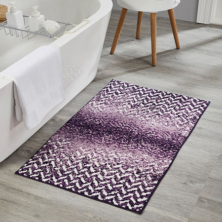 Click here for Better Trends Casablanca Bath Rug  One Size  Purpl... prices