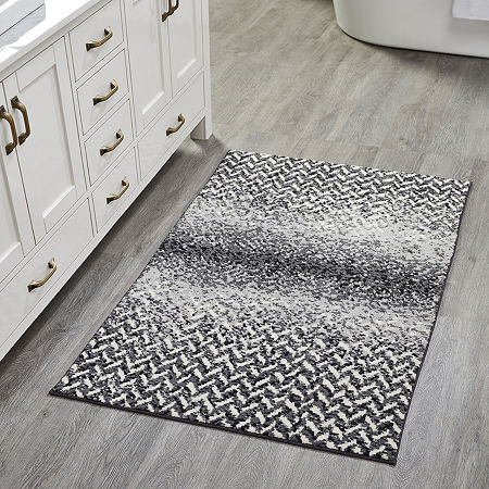 Click here for Better Trends Casablanca Bath Rug  One Size  Gray prices