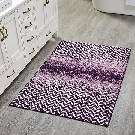 Click here for Better Trends Casablanca Bath Rug  One Size  Purpl... prices