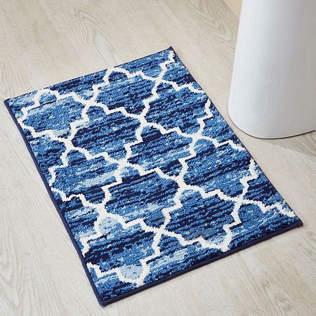 Click here for Better Trends Savio Bath Rug  One Size  Blue prices