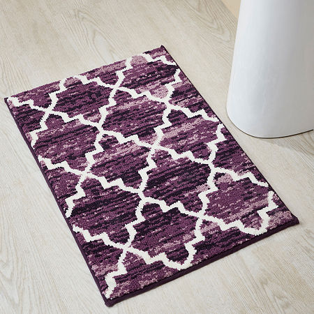 Click here for Better Trends Savio Bath Rug  One Size  Purple prices