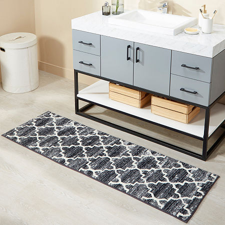 Click here for Better Trends Savio Bath Rug  One Size  Gray prices