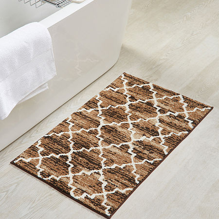 Click here for Better Trends Savio Bath Rug  One Size  Brown prices