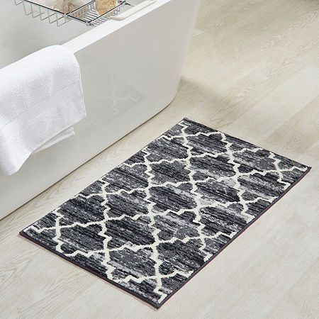 Click here for Better Trends Savio Bath Rug  One Size  Gray prices