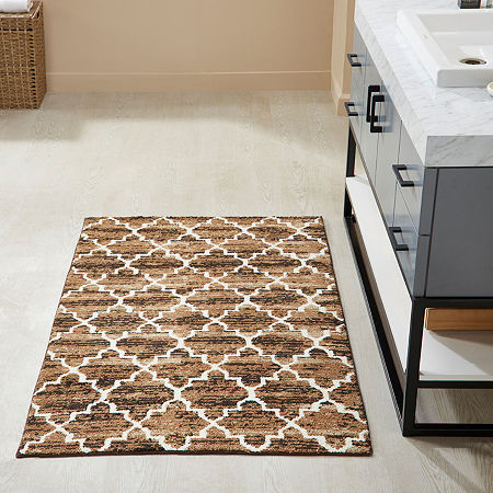 Click here for Better Trends Savio Bath Rug  One Size  Brown prices