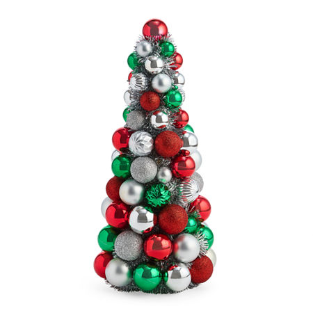 Click here for North Pole Trading Co. Red Green Ornament Tree Lar... prices