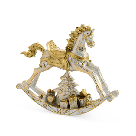 Click here for North Pole Trading Co. Rocking Horse Christmas Tab... prices