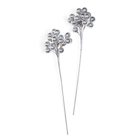Click here for North Pole Trading Co. Silver Ball Group Set 2-pc.... prices