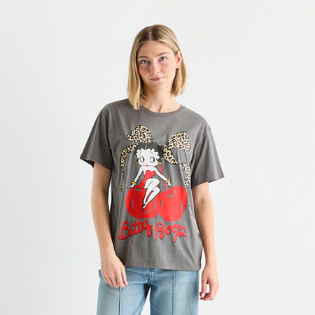 Click here for New World Womens Crew Neck Short Sleeve Loose Fit... prices