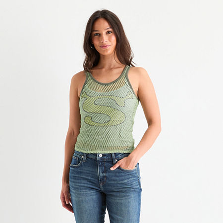 Click here for Shrek Ringer Tank Womens U Neck Sleeveless Juniors... prices
