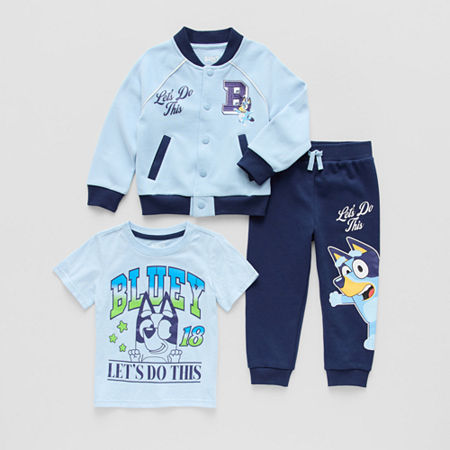 Click here for Toddler Boys 3-pc. Bluey Pant Set  4t  Blue prices