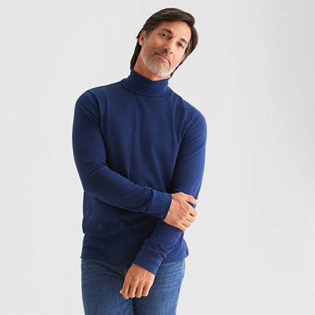 Click here for St. Johns Bay Interlock Mens Long Sleeve Classic F... prices