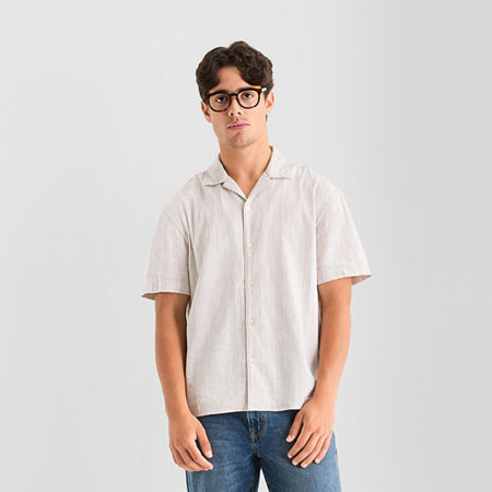 Click here for Arizona Mens Short Sleeve Relaxed Fit Button-Down... prices