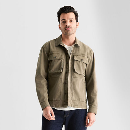 Click here for mutual weave Mens Shirt Jacket  Small  Gray prices